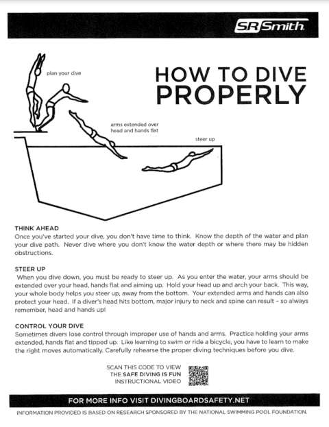 Diving Board Safety - Vaughan Pools